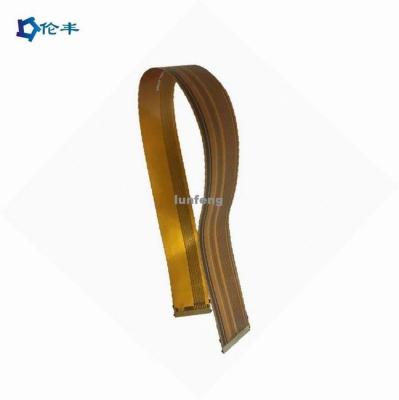 China Yellow PI Film Flexible PCB Board 1OZ Copper 0.05-0.2mm Thickness for High Temperature Applications for sale