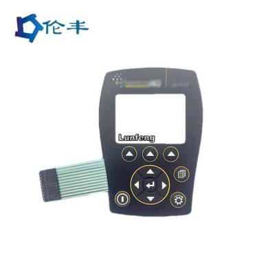 China 3M467 Silicone Rubber Keypad with Metal Dome PET Membrane Switch - 5 Million Cycle Life, -40°C to +80°C Operating Range for sale
