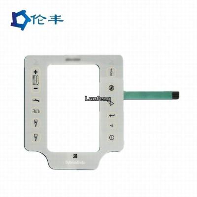China LCD Window Flat Membrane Switch - 5 Million Cycle Life, -40°C to +80°C Operating Temperature, Non-Tactile Keypad Panel for sale
