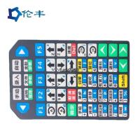 China Custom PET Graphic Panel Overlay for Membrane Switches - 5 Million Cycle Life, -40°C to +80°C Temperature Range for sale