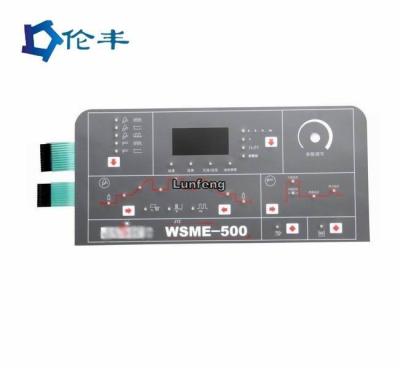China Yellow LED Membrane Switch Keyboard with LCD Display | 0.4-1.4mm Thickness | 5 Million Cycle Life for sale