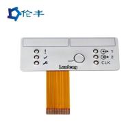 China Medical Flat Membrane Switch with LED Keypad - 35V DC, 5 Million Cycle Life, -40°C to +80°C Operating Range for sale