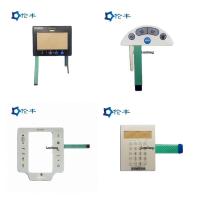 China RAL Color Metal Dome Membrane Switch with 3M468 Adhesive, 0.4-1.4mm Thickness, 1 Million Cycle Life for sale