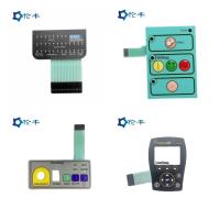 China 3M467 LED Membrane Keypad Non-Tactile Matte Surface for Medical Equipment - 35V DC, -40°C to +80°C Operating Range for sale