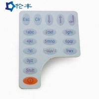 China Graphic Overlay Membrane Switch with Silk Screen Printing - 1 Million Life Cycles, -40°C to +80°C Operating Range for sale