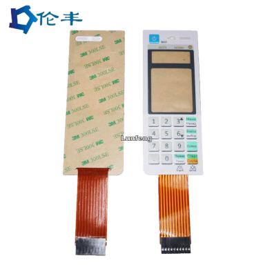 China Metal Dome FPC Membrane Switch with 5 Million Cycle Life and -40°C to +80°C Temperature Range for Medical Devices for sale