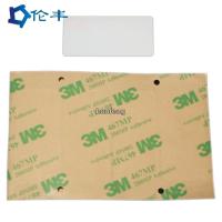 China Custom Graphic Panel Overlay Adhesive Sticker Flexible LED Screen 0.005-0.030 Inch Thickness for sale