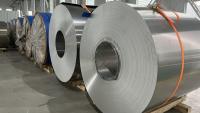 China Hot Cold Rolled Aluminium Coil Gutter Aluminum Making Machine Flat 0.43mm G550 AL ZN for sale