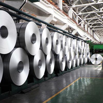 China 3105 3003 Aluminum Coil For Gutter Machine With Blue Film Zinc 1000 6000 3000 Series 0-1550mm for sale