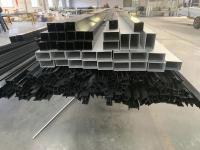 China 20mm X 10mm 100x50x3mm Aluminium Rectangular Tube Box Section Extrusions For Welding Machine for sale