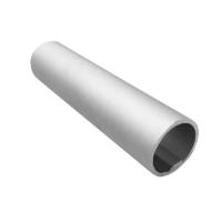 China Welding Black Anodized Aluminum Tube Round Pipe 3003 2024 6000 Series Oval 205Rm Mpa for sale