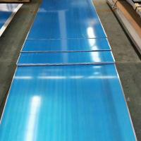 China White Anodized Aluminum Sheet Metal Strips 7075 6061 5086 Free Cutting Sublimation 4x8 for sale