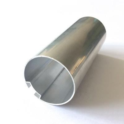 China Seamless Aluminum Round Pipe Tube Heatsink Profile Aluminum Extruded Knurled 25mm 45mm 70mm for sale