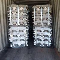 China 1lb 3000 Series Extruded 1 Pound Pure Aluminium Ingot A7 Lme High Purity Recycled for sale