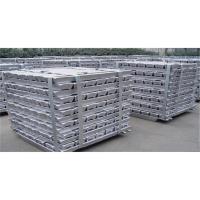 China P1O2O Pure Aluminium Ingots-Not Alloyed 99.5%-99.7% A7 For Building Material for sale