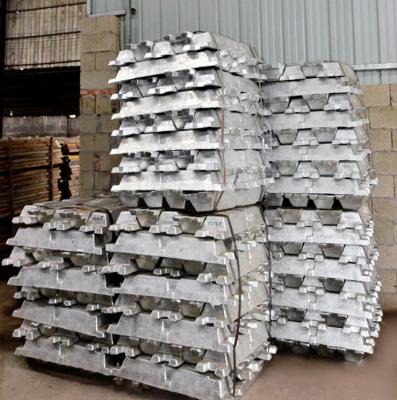 China High Elongation Pure Aluminum Ingots 99.9% Industry Raw Material for sale