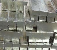 China 10 Lb  Solid Pure Aluminium Ingot Adc12 Ec Grade 99.7%  91% - 98% for sale