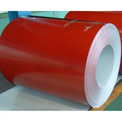 China Pre Painted 1050 Color Coated Aluminum Coil Sheet Foil Paper In Jumbo Roll Galvanized for sale