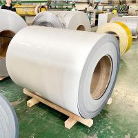 China Pvc Prepainted Color Coated Aluminum Coil Roll Forming Machine Awning Embossed  0.018-1.5mm for sale