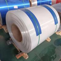 China Pvc Prepainted Color Coated Aluminum Coil Roll Forming Machine Awning Embossed  0.018-1.5mm for sale