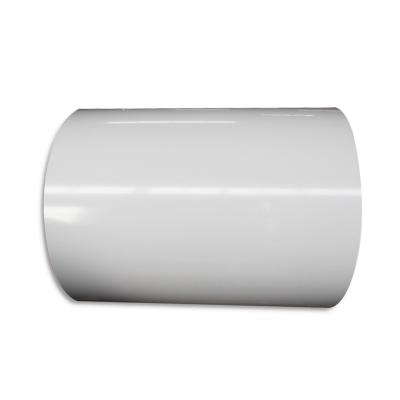 China Roof Painted Color Coated Aluminum Coil For Roofing Mirror With Blue Film Roll Up Door 2.5T/Coil for sale