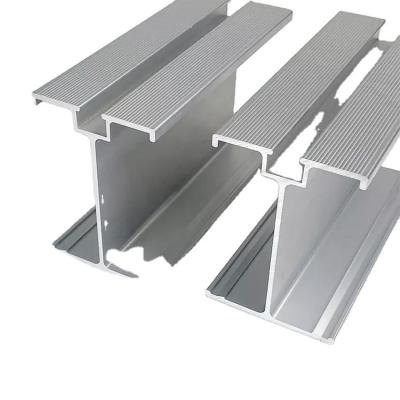 China H  T C Shape Aluminum U Profile Channel 90 Degrees Wood Grain  Alu T Slot for sale