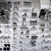 China Small Aluminum Extrusion Profiles For Windows And Doors Bendable U Channel 10-12mm for sale