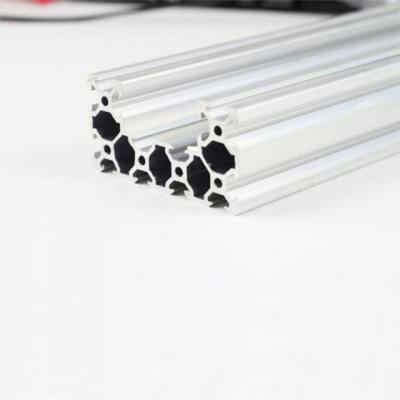 China Custom Aluminum Extrusion Profiles L Shape Slim  Glass Door Led Baseboard Skirting 15180 1530 for sale