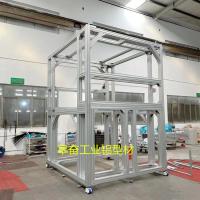 China 8020 T Slot Aluminium Extrusion Profile Framing Systems 45 Degree C Channel Led Corner Channel for sale