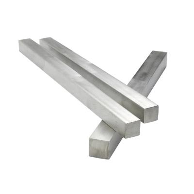 China 10mm Aluminum Square Bar Suppliers Extrusion 6063 T651  50 X 50 for sale