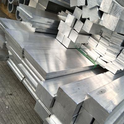China Solid Aluminum Square Bar Rectangular 7050 7068 7075 7351 6063 6082 T6  Billet Alloy for sale