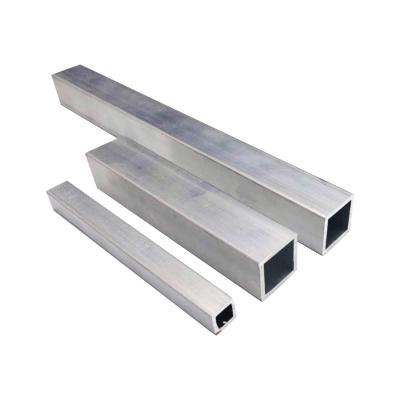 China Anodized Aluminium Square Tube Profile For Cube System Micro Channel Aluminum Tube for sale