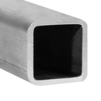 China High Grade Aluminium Rectangular Tube Durable And Lightweight For Construction for sale