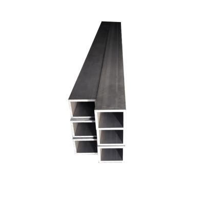 China Hollow 16mm 19mm Aluminium Square Tube Bending Large Diameter Anodised 6063 T5 for sale
