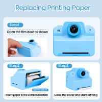 China kc6 kids camera blue for sale
