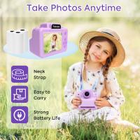 China kc6 kids camera purple for sale