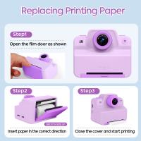 China kc6 kids camera purple for sale