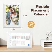 China 10.1inch Calendar Digital white for sale