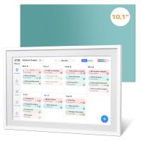 China 10.1inch Calendar Digital white for sale