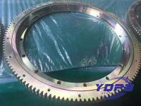 China VLA200414-N Four point contact bearings  light series external gear teeth,inner ring flanged 304x503.3x56mm for sale