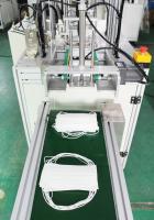 China Automatic head handing mask ear loop sealing making machine for sale