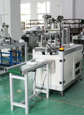 China Ultrasonic Mask Head Handing Ear Loop Making Machine with Nose Wire for sale
