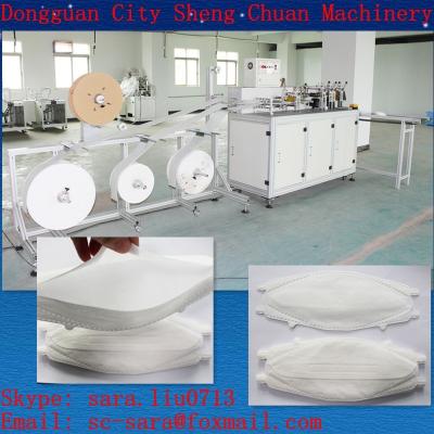 China Fish Type Folding Mask Making Machine/Non-woven Products Machine for sale