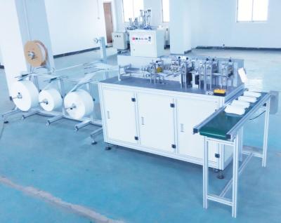 China Mask Blank Making Machine Fully Automatic 3ply - High Speed 120-130 Pcs/Min - PLC Control for sale