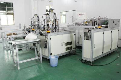 China one mask machine and two ear loop machine for Full Automatic mask making machine for sale