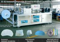 China Fully Automatic Nonwoven & PE Bouffant Cap Making Machine 18