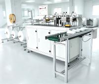 China Smart Reliable Automatic Face Mask Blank Machine | AI-Ready PPE Equipment Stable, 1-5 Ply Production for sale
