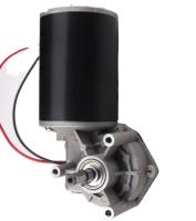 China 63mm High Torque 100W Worm Gear Motor New Design Permanent Magnet for long term in automated machinery and industrial production lines for sale