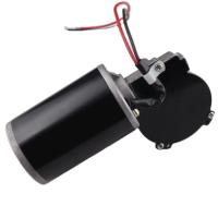 China 63mm High Torque 100W Worm Gear Motor New Design Permanent Magnet for long term in automated machinery and industrial production lines for sale