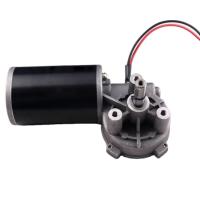 China 63mm High Torque 100W Worm Gear Motor New Design Permanent Magnet for long term in automated machinery and industrial production lines for sale